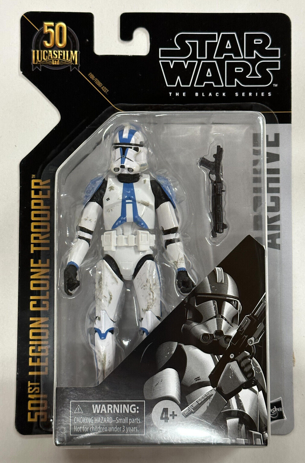 Star Wars Black Series Archive - 501st LEGION CLONE TROOPER Blue 6 ...