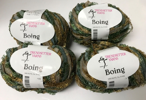 Trendsetter Yarns Boing. Color 5003. Polyamide/wool/acrylic. Made in ...