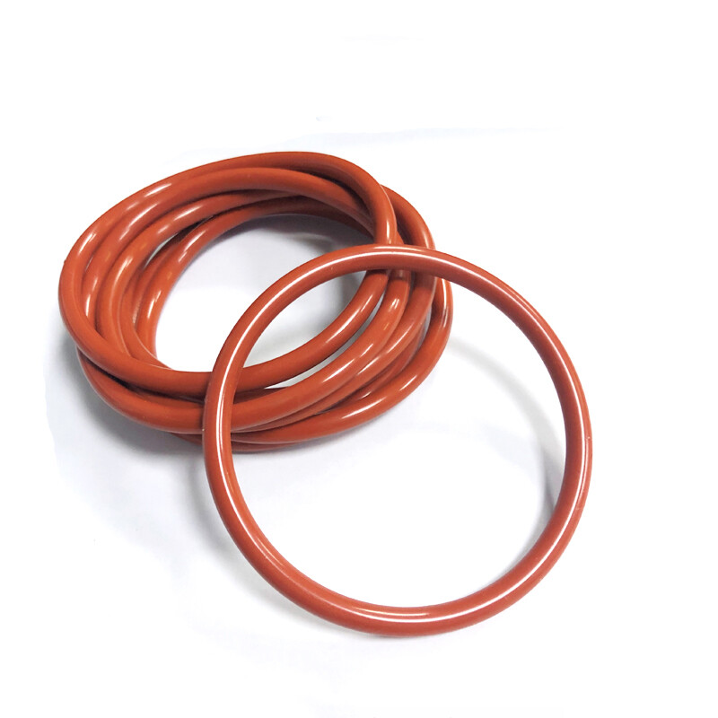 4mm Thick Silicone Rubber O Rings Food Grade Round Ring 12mm to 80mm ...