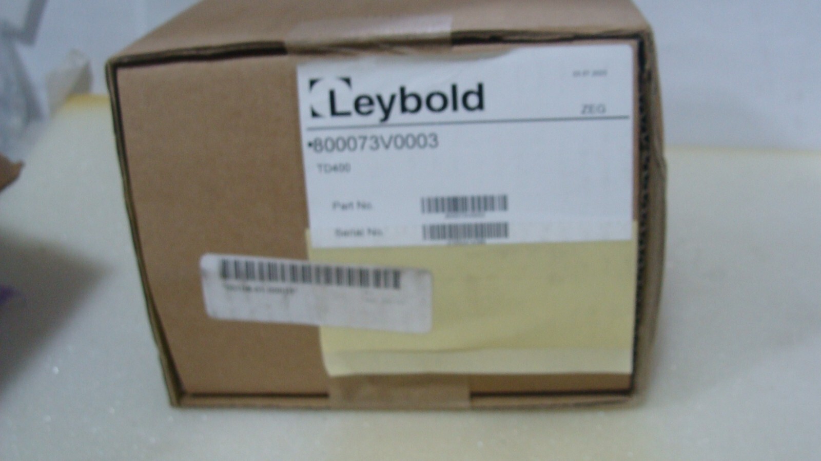 Oerlikon Leybold Turbo Drive TD400 800073V0003 00108-01-00015 | eBay
