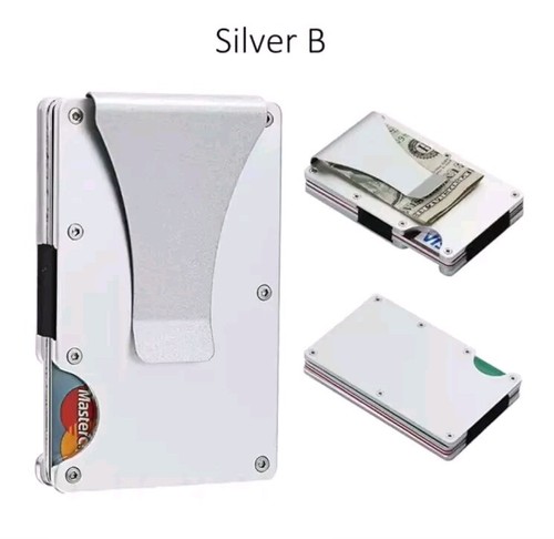 The Ridge Style Metal RFID Blocking Men's Wallet With Strap USA SELLER ...