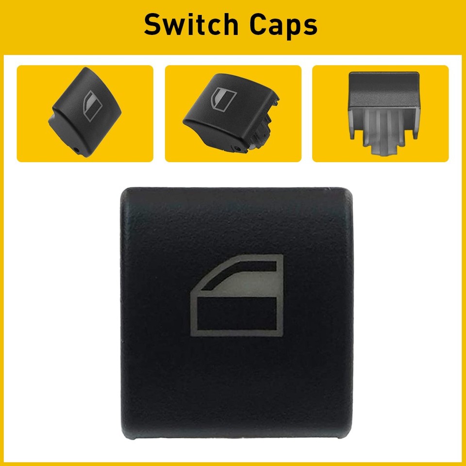 BMW E46 Window Switch Button Cap 323i 325i 330i M3 328i 323ci 325ci ...