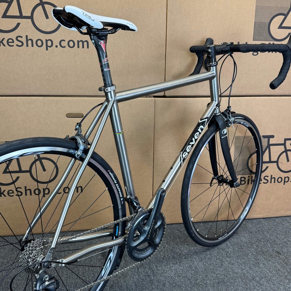 Used Seven Cycles Axiom, Titanium 3AL/2.5V Road Bike, 56cm | eBay