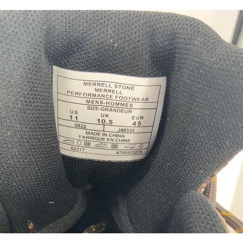 Merrell Alverstone Merrell Stone Mid-Top Waterproof Hiking Boots Men's ...