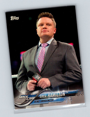 2017 Topps WWE #35 Greg Hamilton | eBay