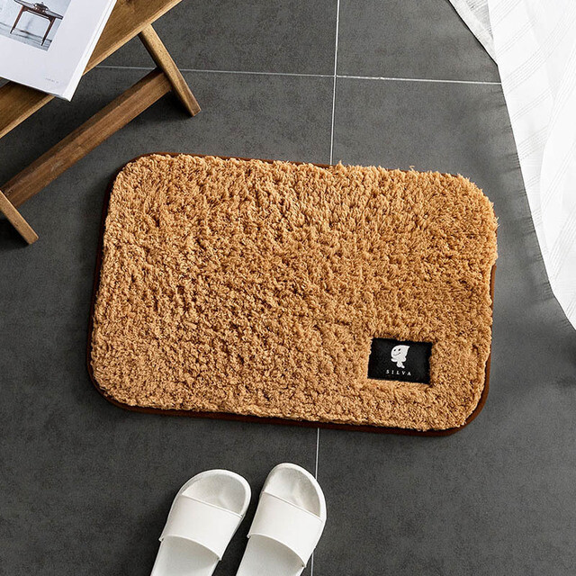 Non-slip Microfiber Bathroom Mat Easy to Clean Washable Bath Rugs | eBay