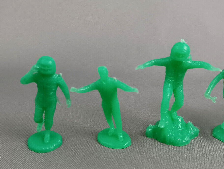 Marx Astronauts Mystery Space Ship Vintage 1960s Green Plastic Figure ...