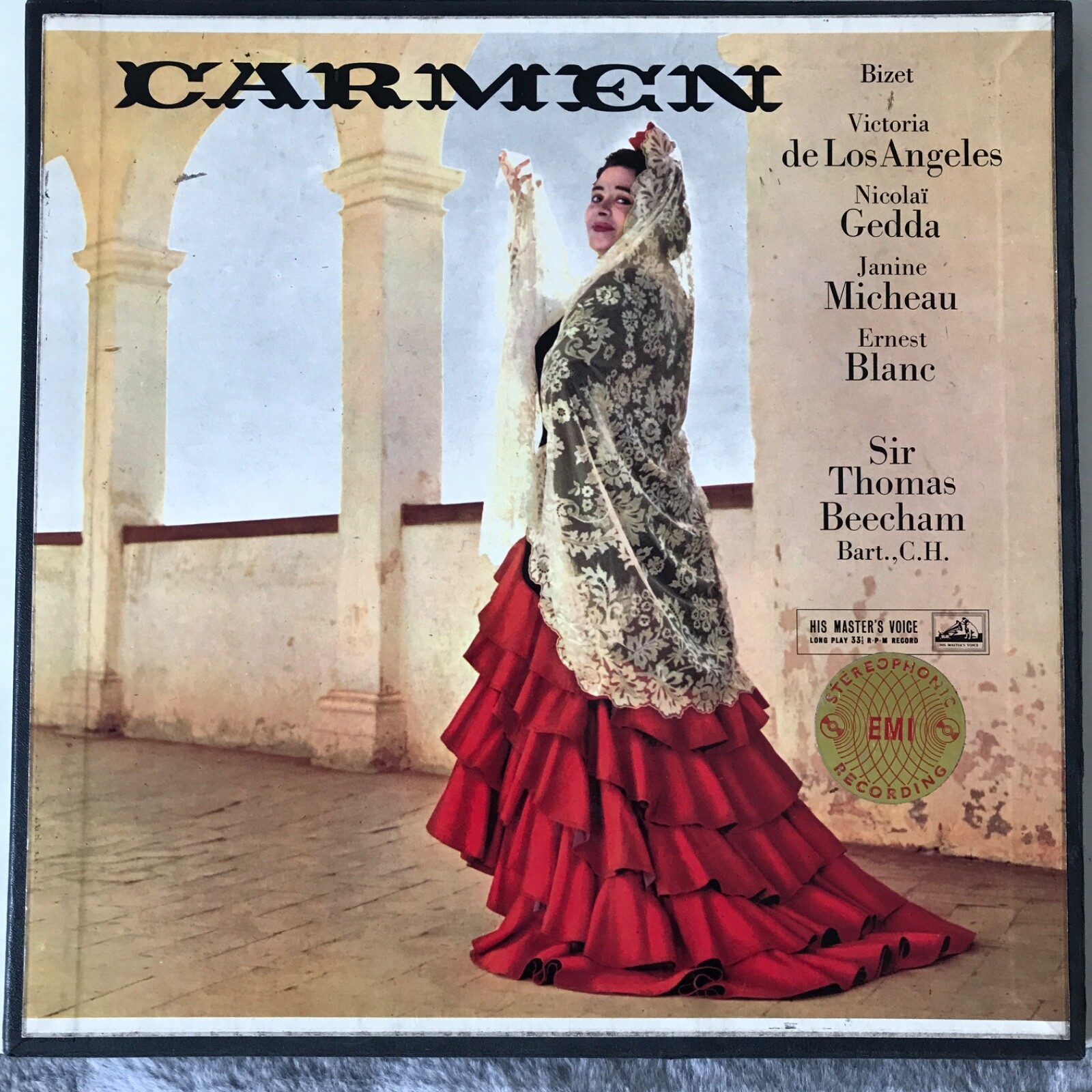 Georges Bizet -, Sir Thomas Beecham - Carmen ( a UK 3xLP) ASD 331-333 ...