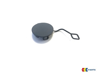 VW TOUAREG 10-14 NEW GENUINE FRONT BUMPER N/S LEFT TOW HOOK COVER CAP ...