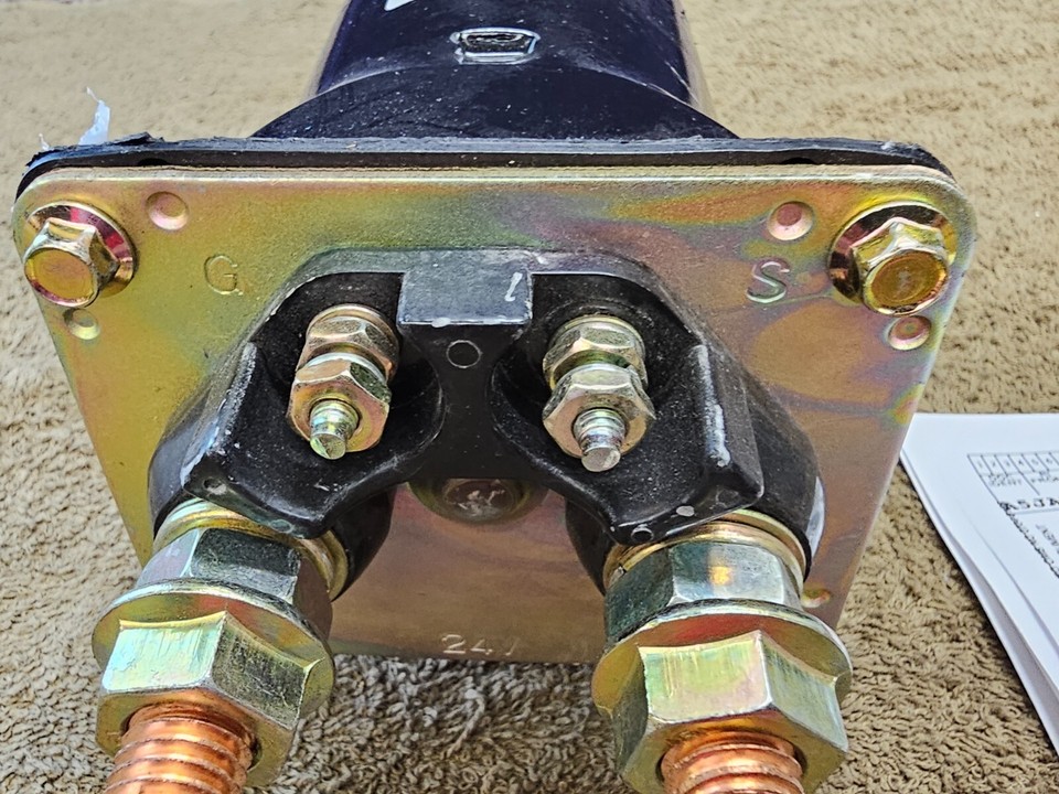 Delco Remy Relay Starter Solenoid 24V 7-Ton Truck LVSR 1115720 1115563 ...