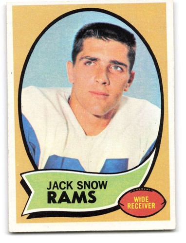 1970 Topps #44 Jack Snow NM+ LA Rams ID:238784 | eBay