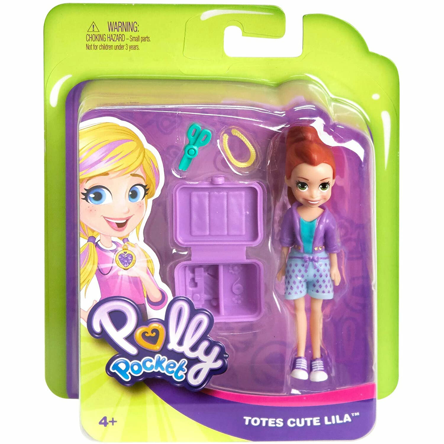 Polly Pocket 9 cm Active Pose Dolls (Choose from Polly, Lila, Shani ...