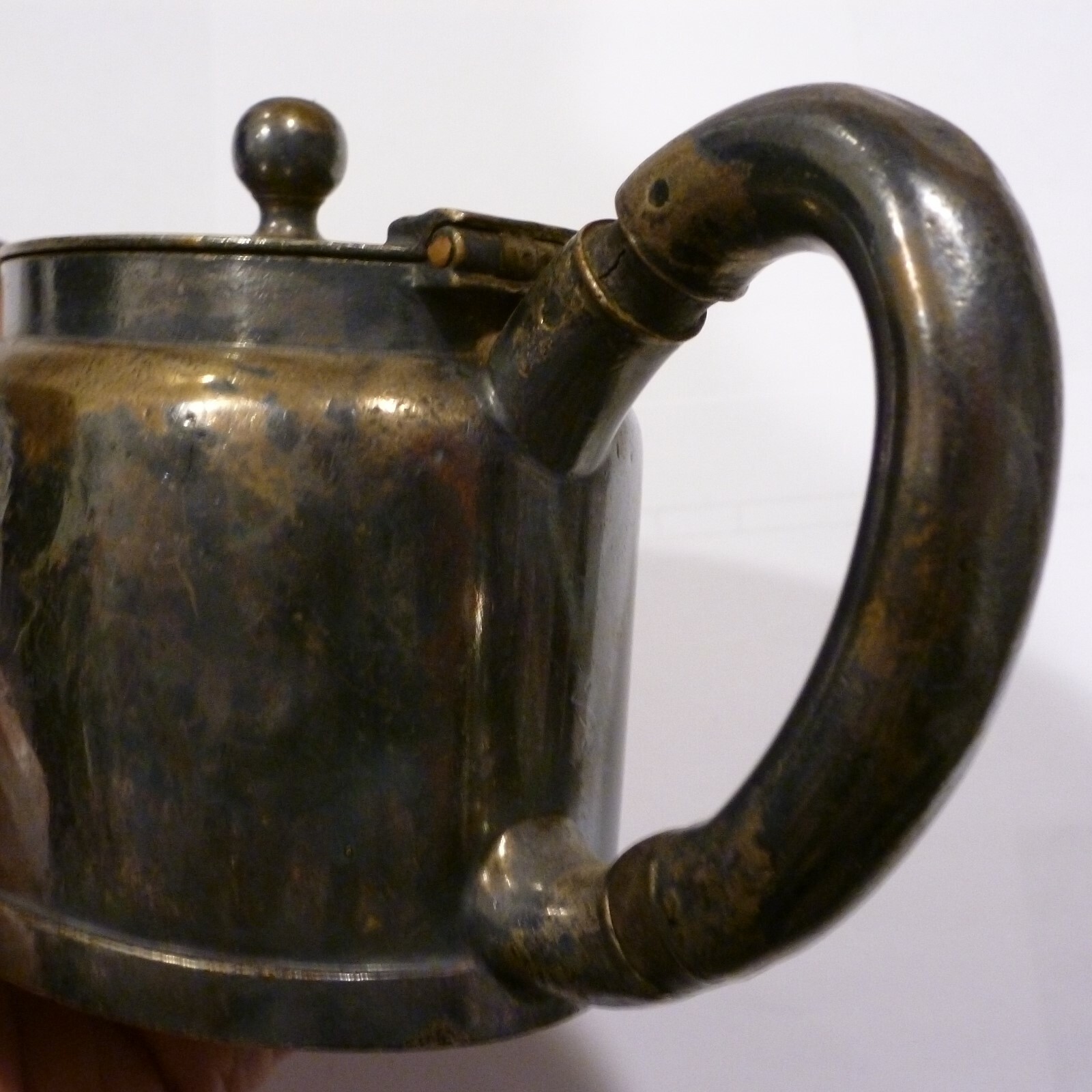 ANTIQUE 1920s HOTEL THORNDIKE BOSTON TEA POT SILVER PLATE REED & BARTON ...