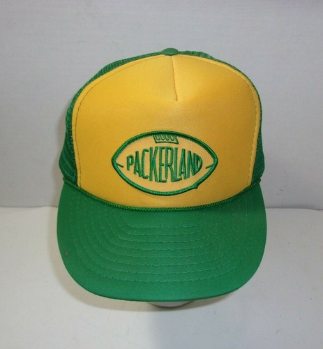 Packerland vintage Patch snapback mesh Trucker Cap Hat | eBay