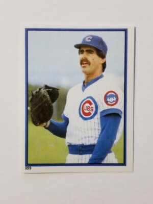 BILL BUCKNER 1983 TOPPS BASEBALL STICKER #223 CHICAGO CUBS | eBay