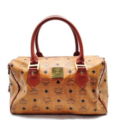MCM Hand Bag Brown PVC 5509681 | eBay