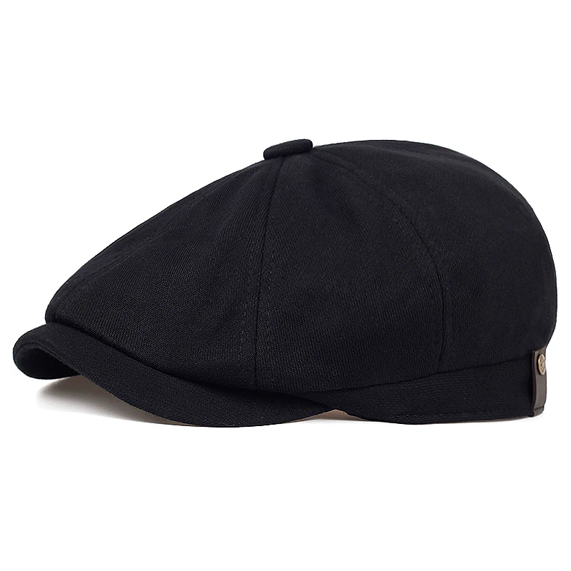Retro Newsboy Caps Men Octagonal Hats British Painters Hats Autumn ...