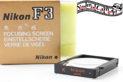 [Top MINT w/Case] Nikon Focusing Screen Type K Red Dot F3 F3HP F3/T ...