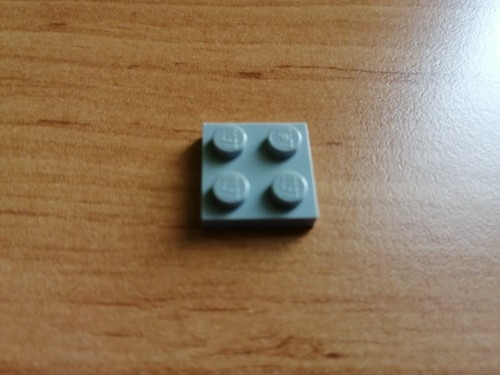 LEGO 3022+4211397 PLATE 2X2 COLOR LIGHT BLUISH GRAY | eBay
