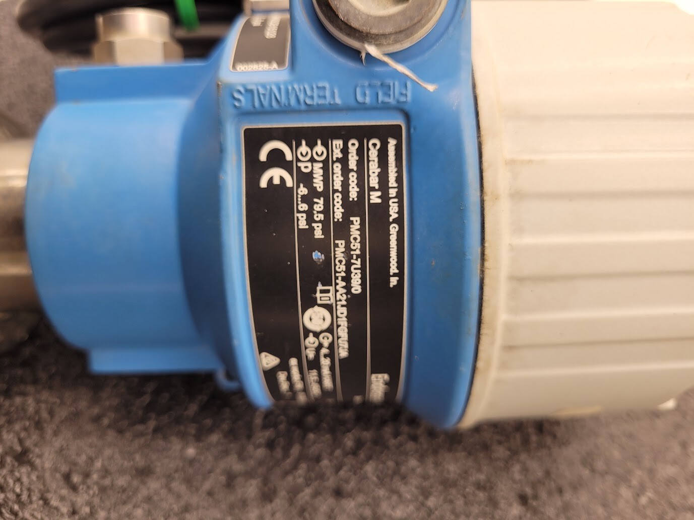 Endress+Hauser PMC51-7U39/0 Cerabar M -6 to 6PSI Pressure Transmitter ...