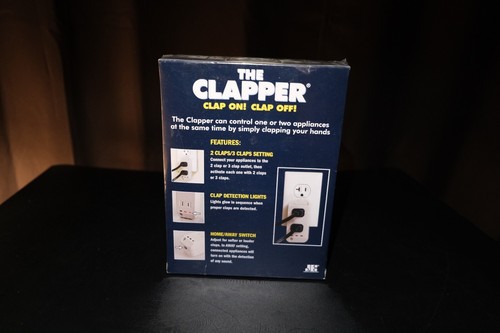 The Clapper Home Automation Sound Activated Clap On/Off BRAND NEW ...