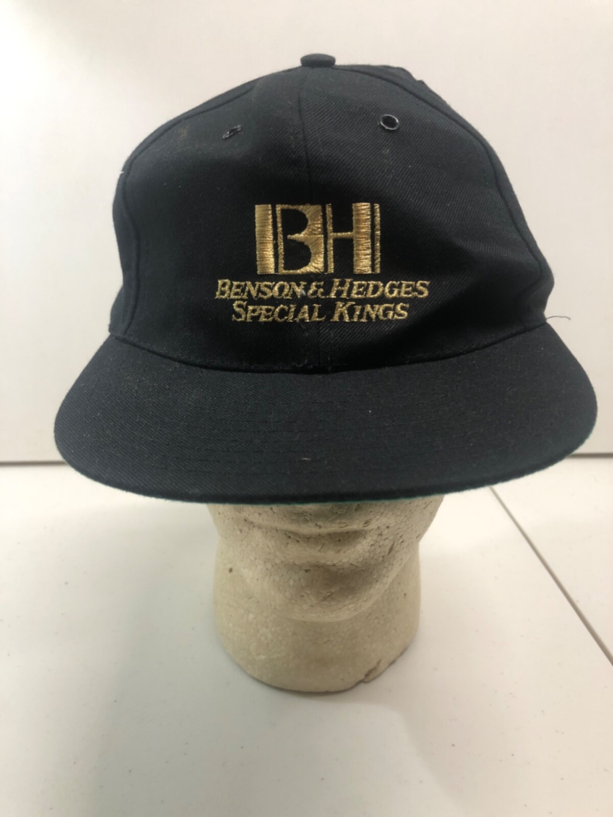 Vtg Benson & Hedges Special Kings Black Gold Snapback Hat Cap Take The ...