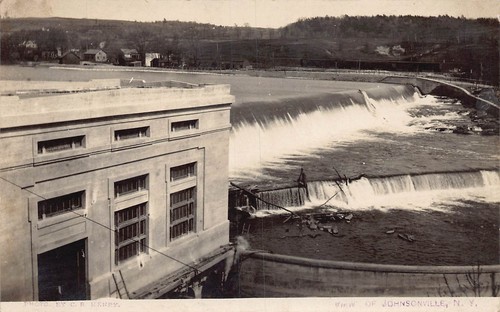 J84/ Johnsonville New York RPPC Postcard c1910 Power House Dam 353 | eBay