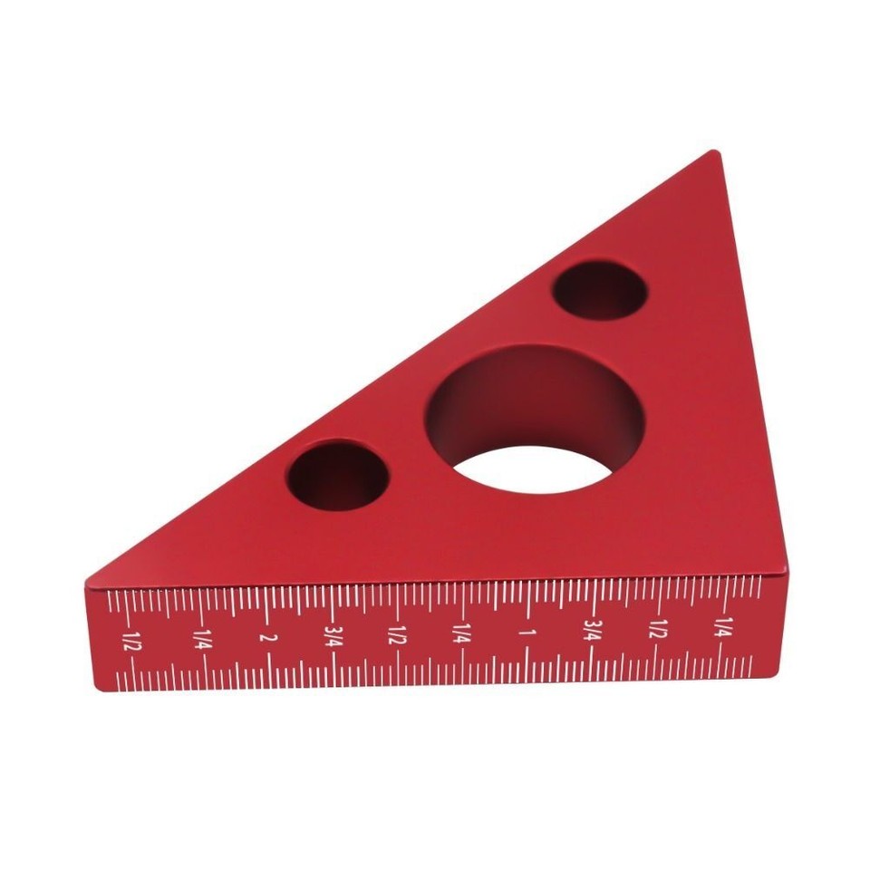 Imperial Scales Triangle Ruler Aluminum Thickened Height Ruler ...