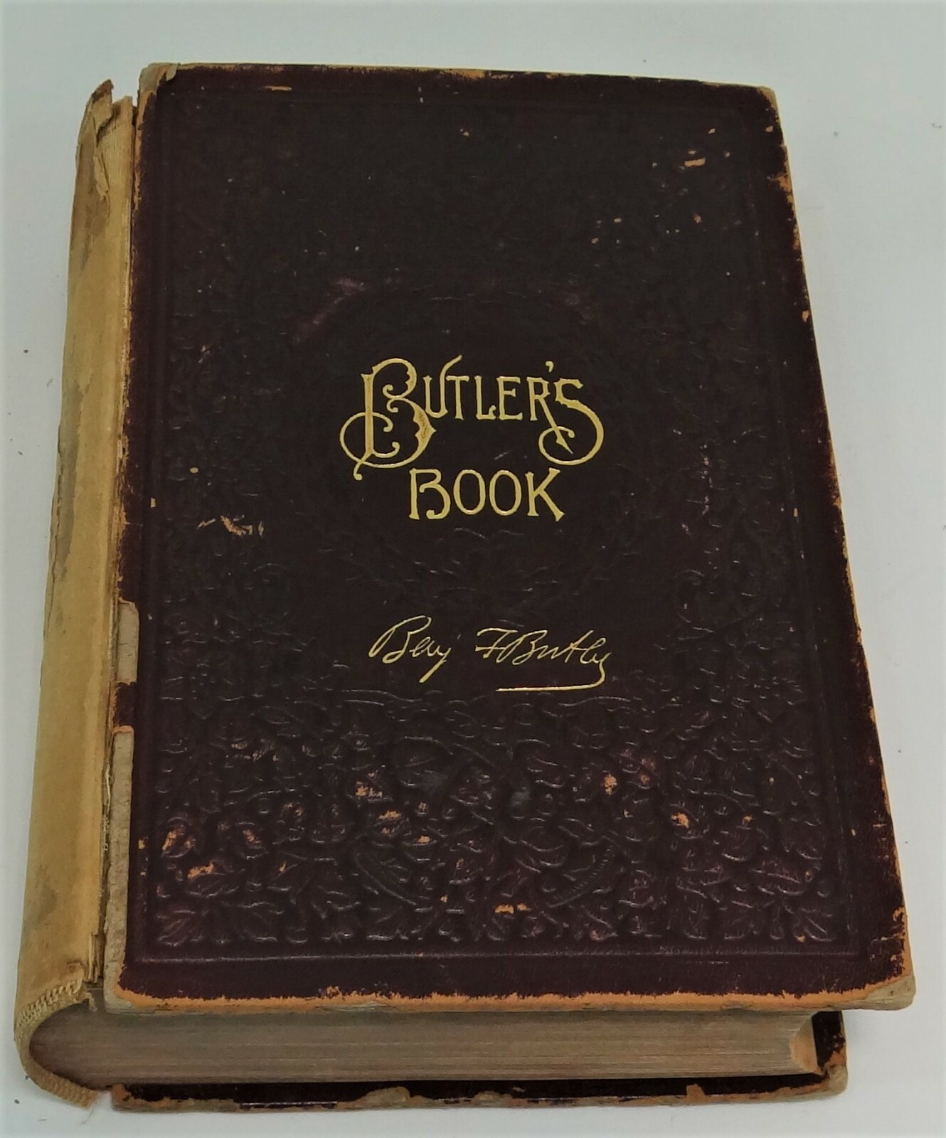 Butler's Book By BF Butler, Civil War General, Maps, Engravings etc ...