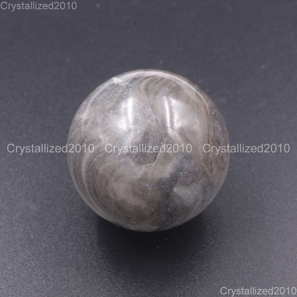 Natural Gemstone Round Ball Crystal Healing Sphere Massage Rock Stones ...