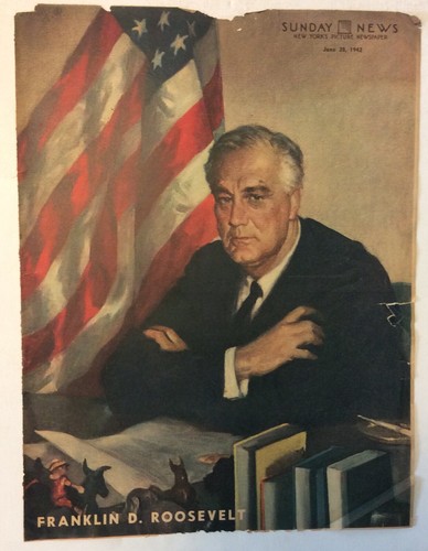 Franklin D Roosevelt In Color