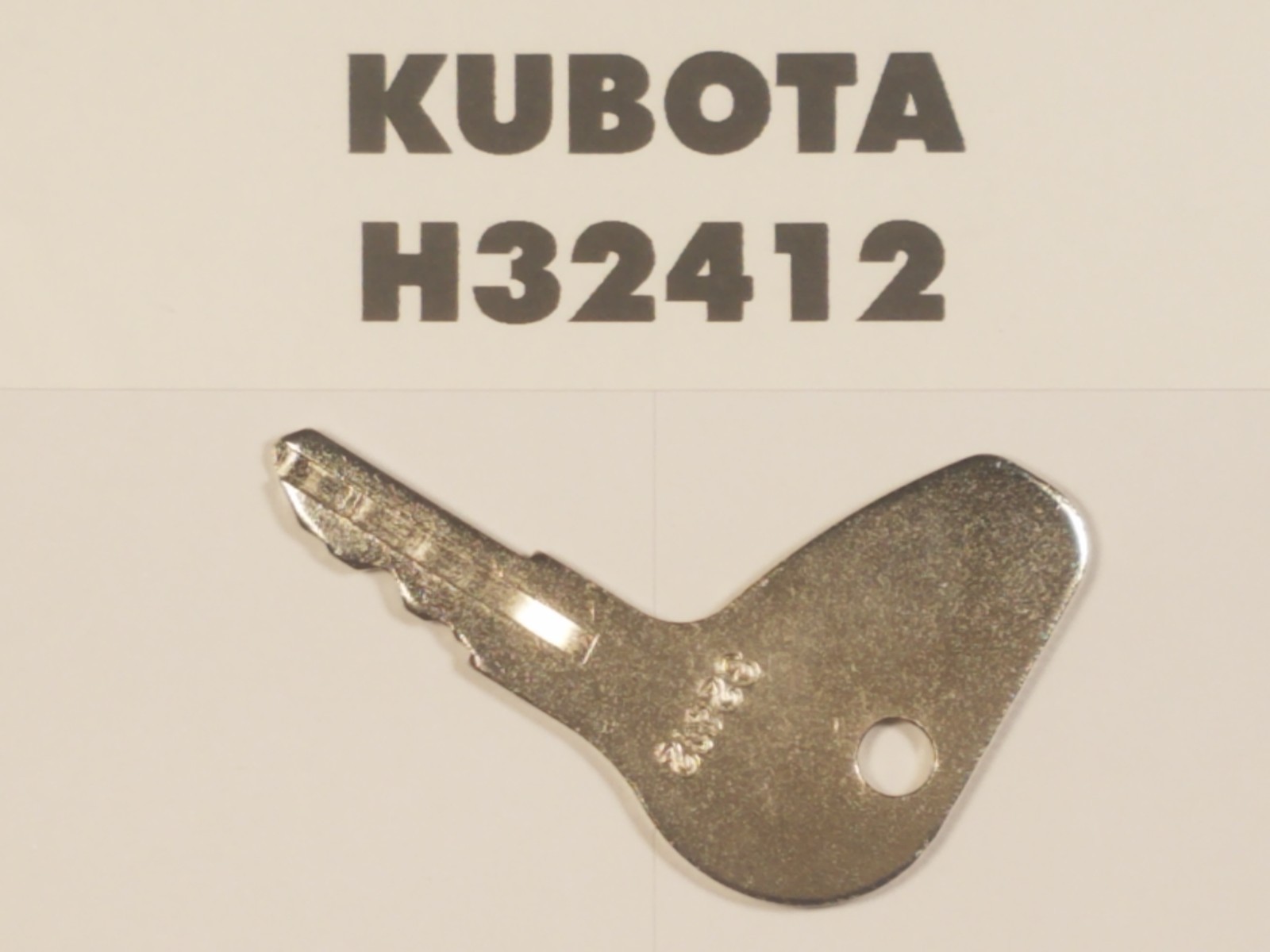 (1) Kubota Tractor Key, Mitsubishi, Mahindra #H32412 35260 31852 FREE ...