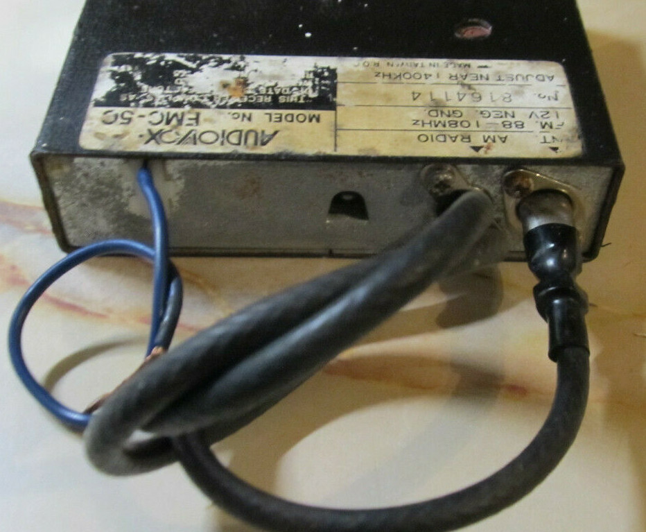 Audiovox Micro FM Converter for AM Car Radios. Fully Tested & Fully ...