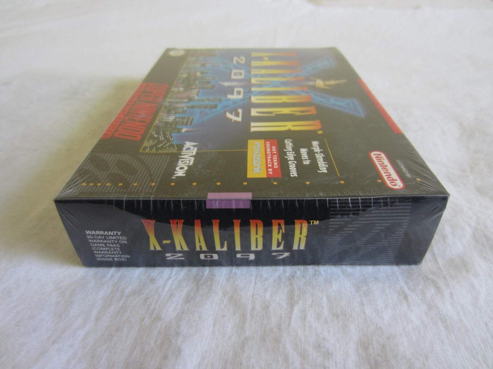X-Kaliber 2097 SNES Super Nintendo Brand New Factory Sealed 1994 ...
