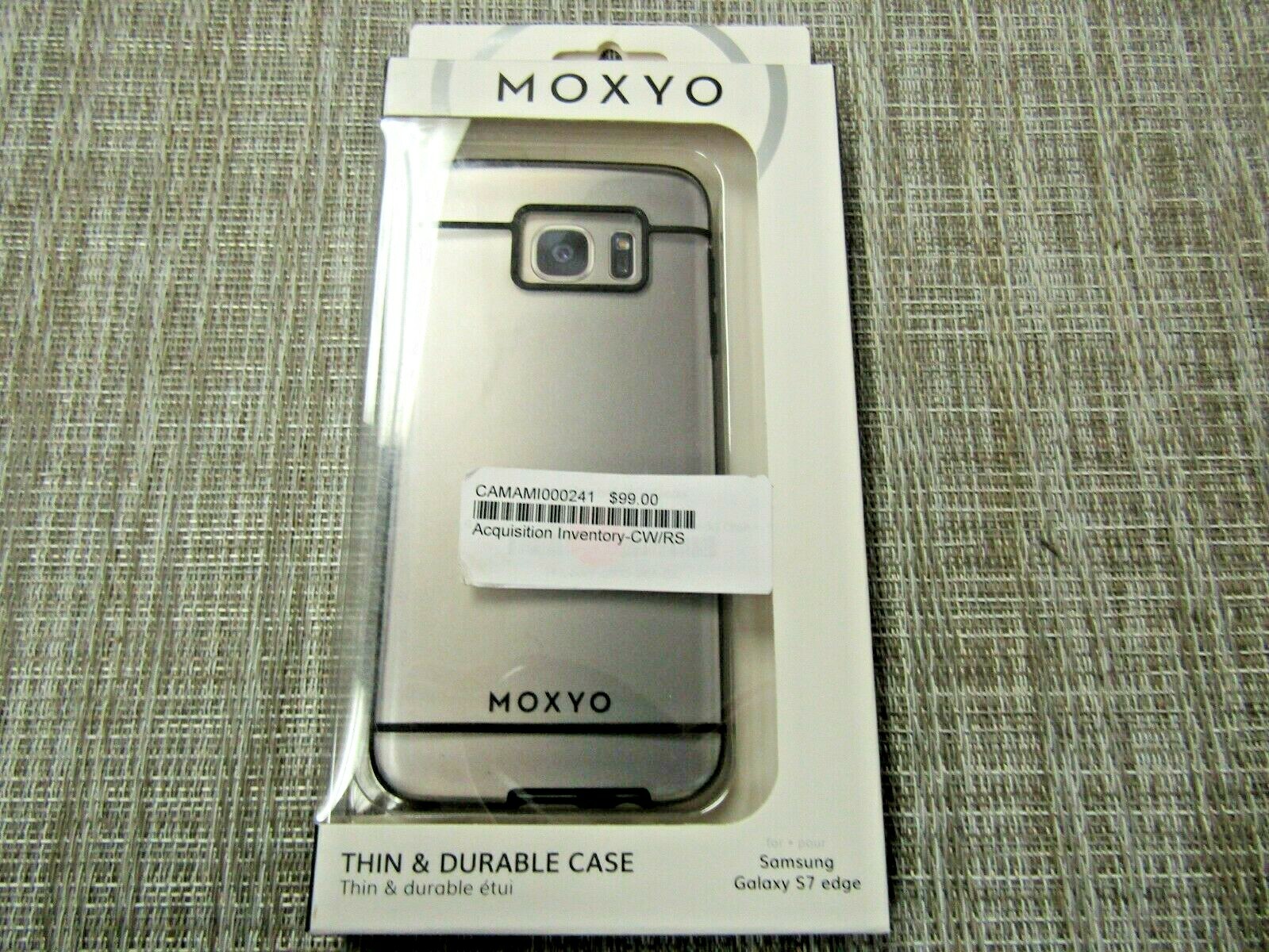 MOXYO THIN AND DURABLE CASE FOR SAMSUNG GALAXY S7 EDGE, PLEASE READ ...