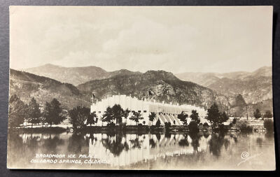 Broadmoor Ice Palace Colorado Springs Colorado RPPC Sanborn | eBay