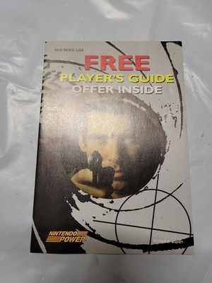 007 Goldeneye Nintendo Power Player's Guide Insert NUS-NGEE-USA N64 | eBay