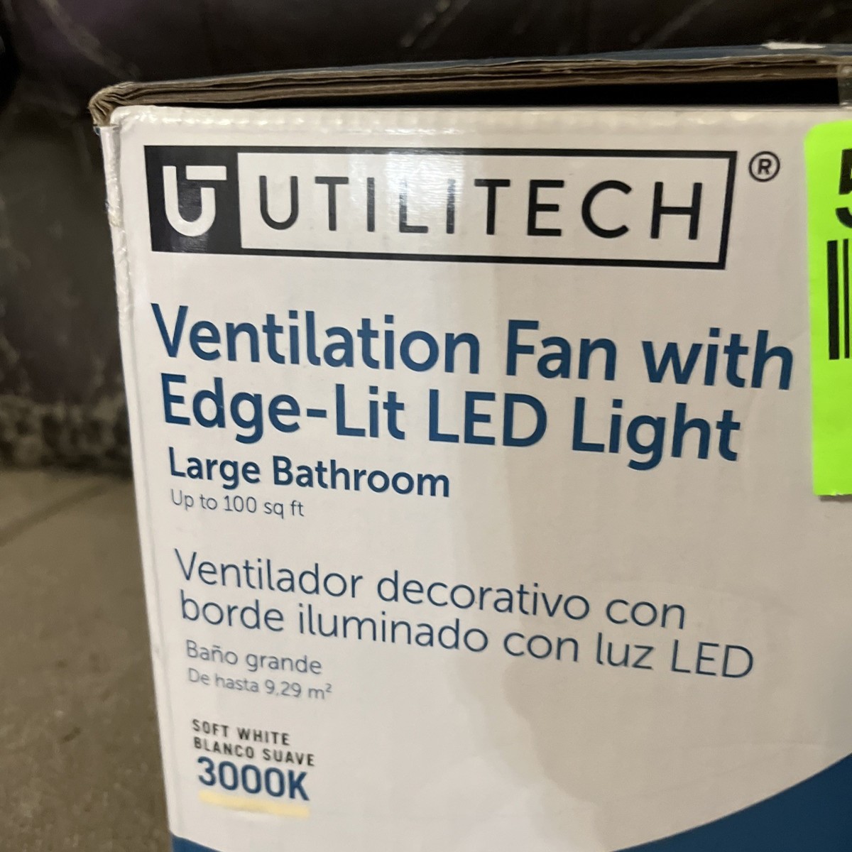 Extractor Fan AirTech Inline Bathroom Kit With Timer & LED Light ...