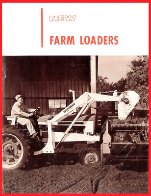 IH International Farm Loaders for Farmall Tractors Brochure Cub 460 560 ...