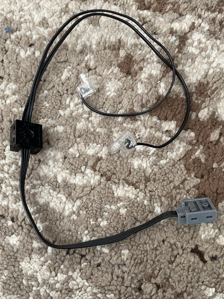 LEGO Electric Power Functions Light Unit With Black PF Connector Lead ...