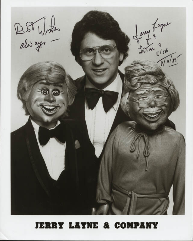 JERRY LAYNE - PHOTOGRAPH SIGNED 04/11/1985 | eBay