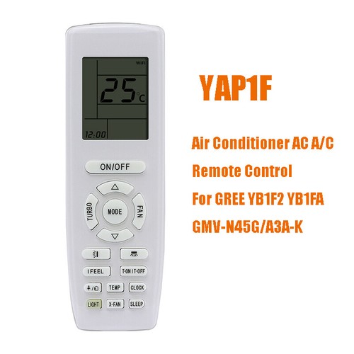 YAP1F for GREE YB1F2 YB1FA GMV-N45G/A3A-K Air Conditioner AC A/C Remote ...