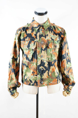 WWII German Elite leibermuster 45 camo M45 field tunic L | eBay