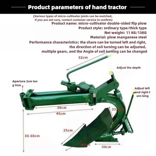 Single-sided Ploughshare Plows Cast Iron Plows Cultivated Flip Plows ...