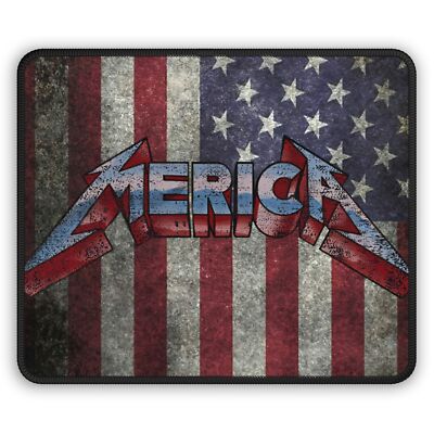 Patriotic Gaming Mouse Pad | Gamer Gift, USA Flag Desk Mat, Merica USA ...