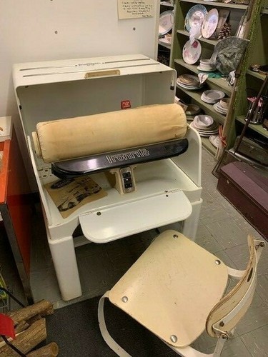 Ironrite Mangle Iron and Chair with original Ironrite User Manual | eBay