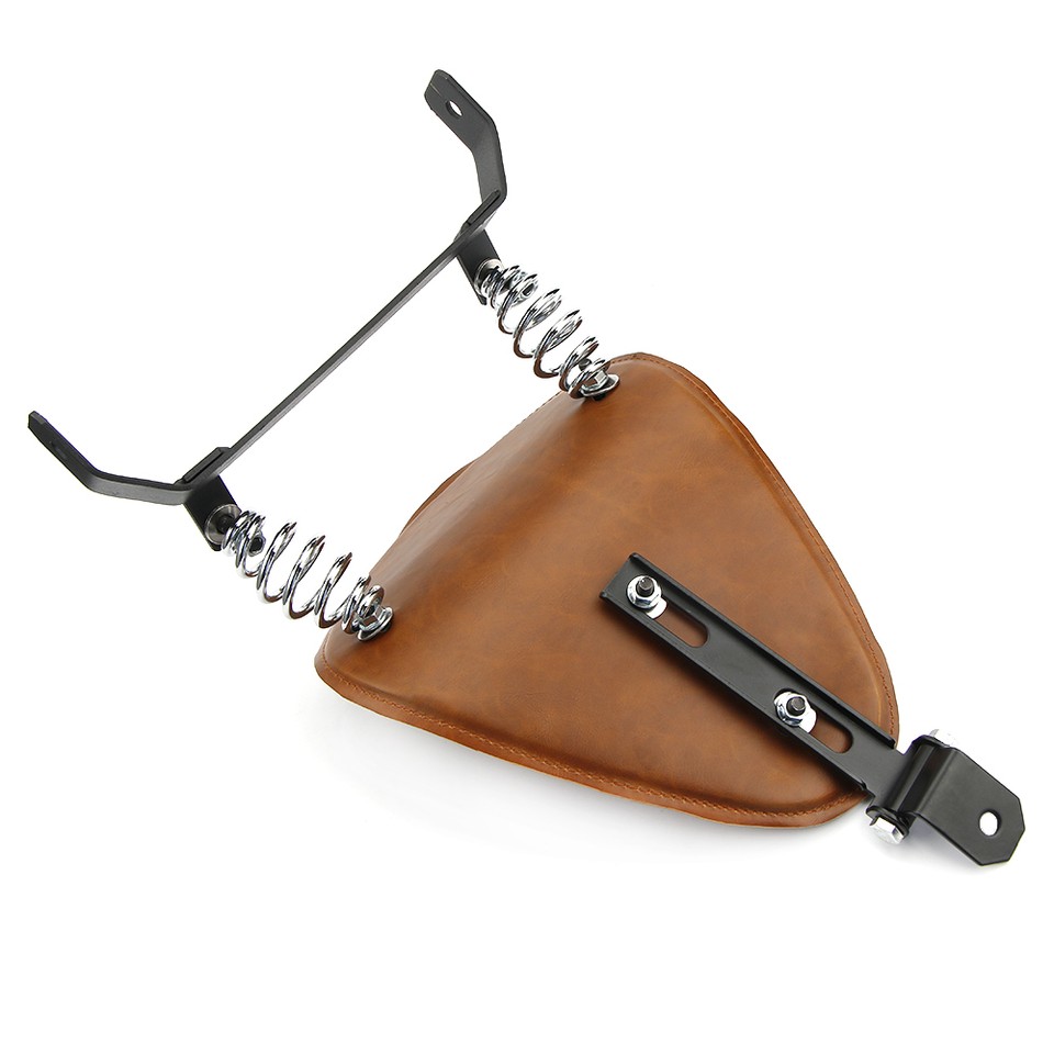 3"SOLO Bike Seat Bracket Base Mount Kit For Harley Chopper Bobber Dyna ...