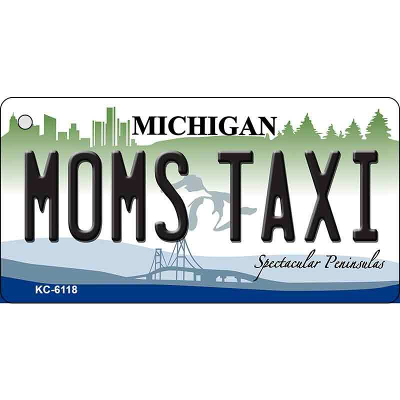 Moms Taxi Michigan State License Plate Tag Novelty Key Chain KC-6118 | eBay