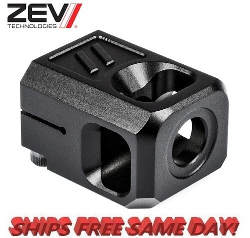 ZEV Technologies PRO Compensator V2 9mm, Aluminum, Black NEW! # COMP ...