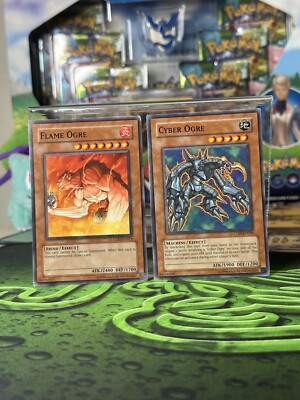 Cyber Ogre - CDIP-EN004 + Flame Ogre CDIP-EN014 - YuGiOh TCG | eBay